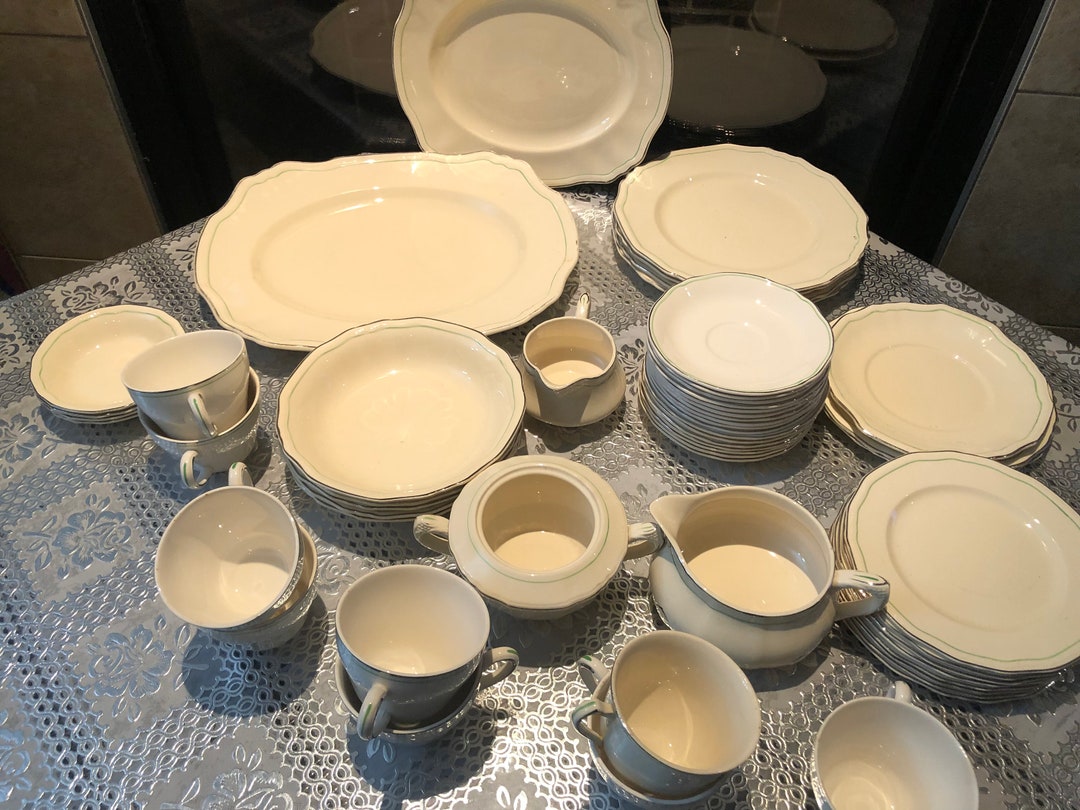 Set of 55 Pc Alfred Meakin. Dinnerware Set - Etsy