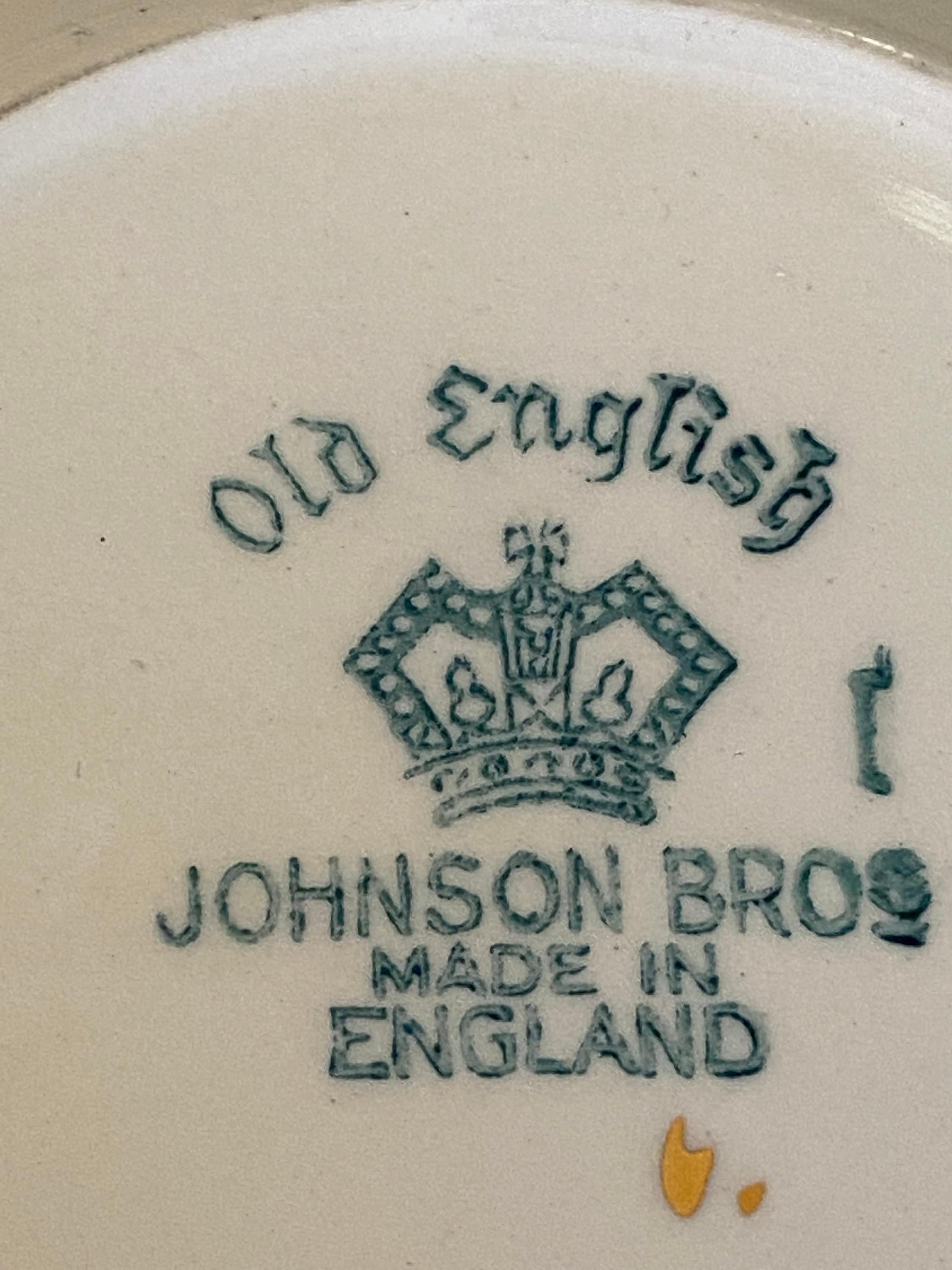 Beautiful Vintage of Set of 59 Pc Johnson Bros Made in England - Etsy