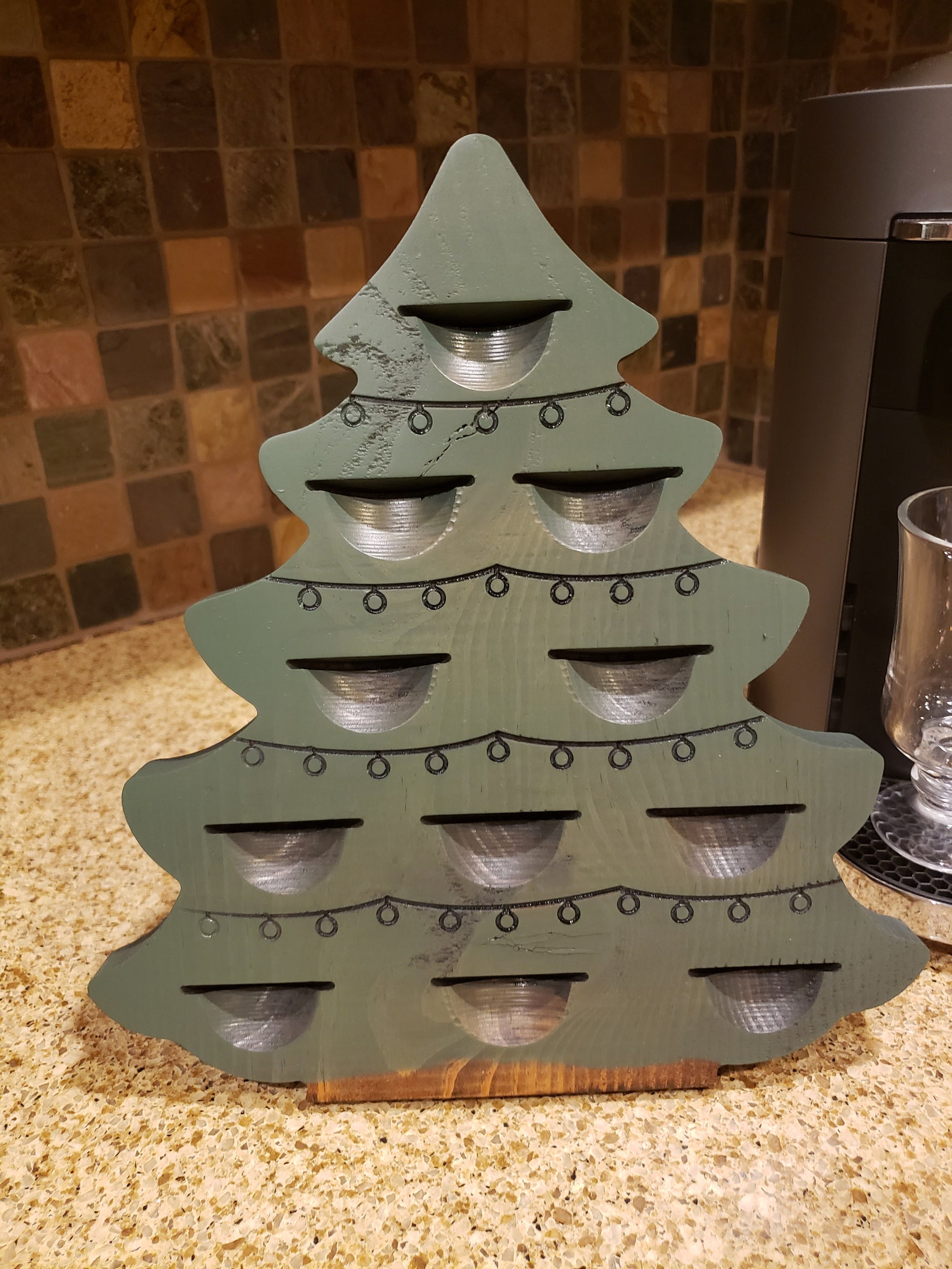 Nespresso Christmas Tree Coffee Capsule / Pod Holder - Etsy
