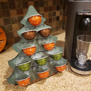 Nespresso Christmas Tree Coffee Capsule / Pod Holder - Etsy