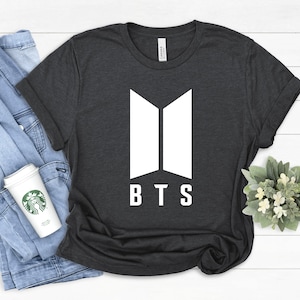 Bts Logo Shirt Bts Group Shirt BTS Love BTS Bangtan Boys - Etsy Canada
