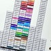 Uni POSCA Pens Color Swatch Sheet Printable Template | Instant Download ...
