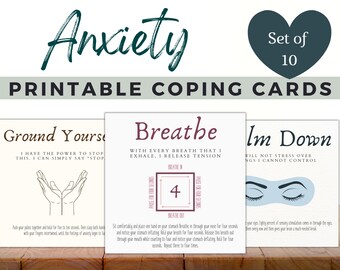 Trauma Coping Skills Printable-grounding-ptsd Awareness Coping - Etsy