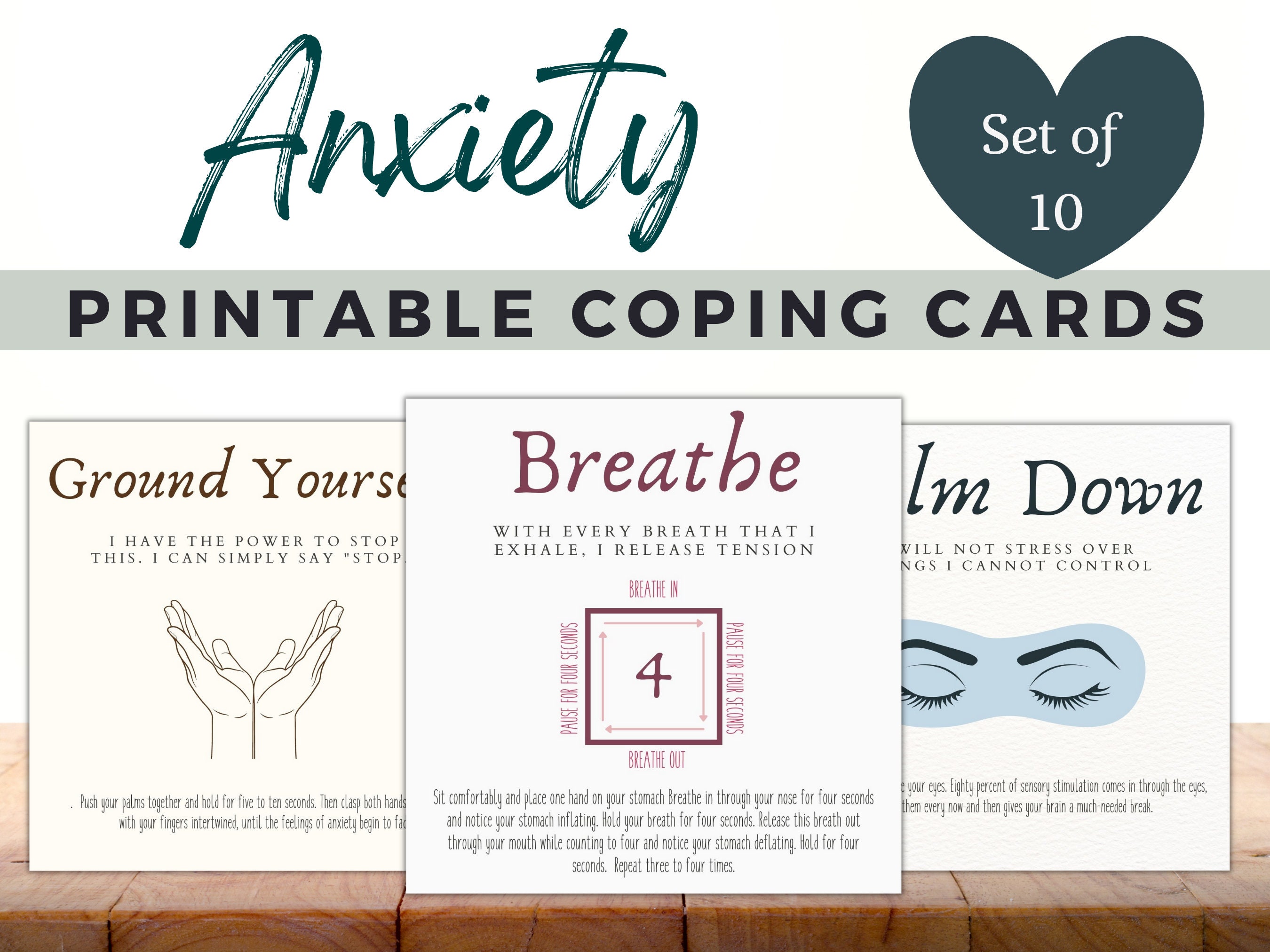 Big Feelings Deck Traillies Self Care Cards Develop Coping Skills ...