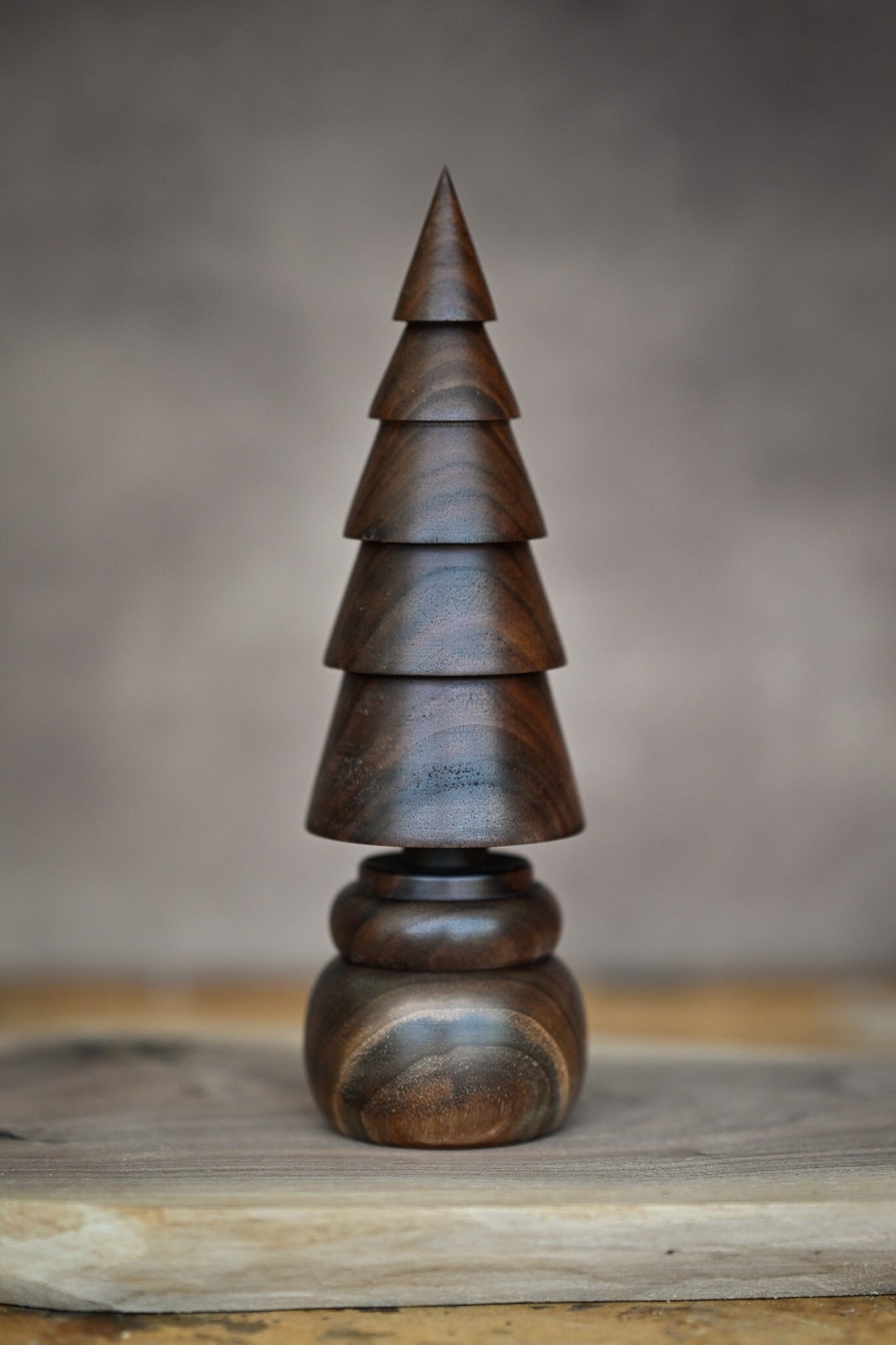 Walnut Christmas Tree - Etsy