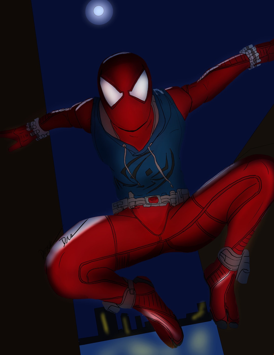 The Scarlet Spider Poster Wall Decor, Bathroom Decor Poster for Kids ...