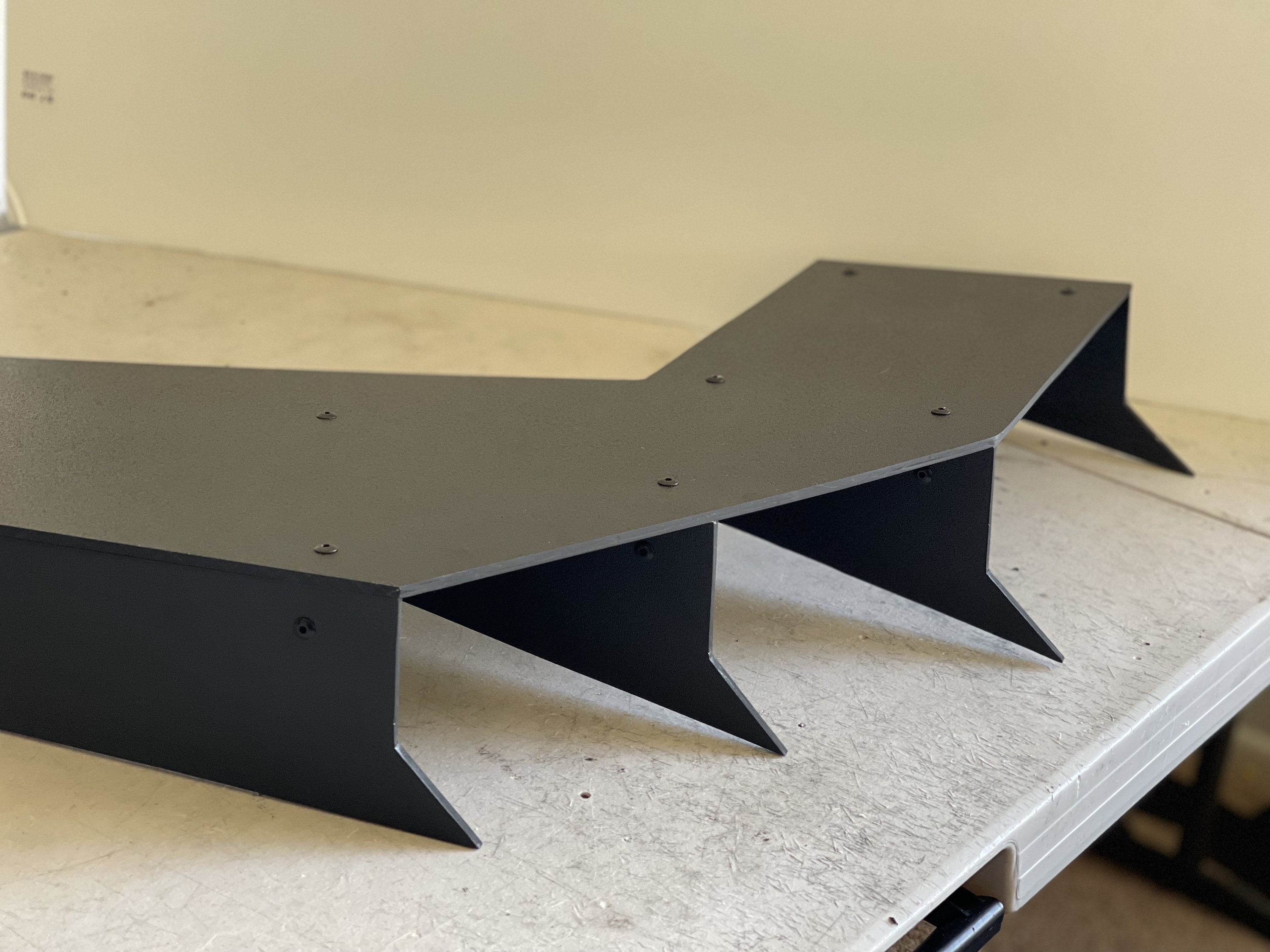 2017-2021 Honda Civic Si Sedan 2pc Shark Fin Diffuser - Etsy