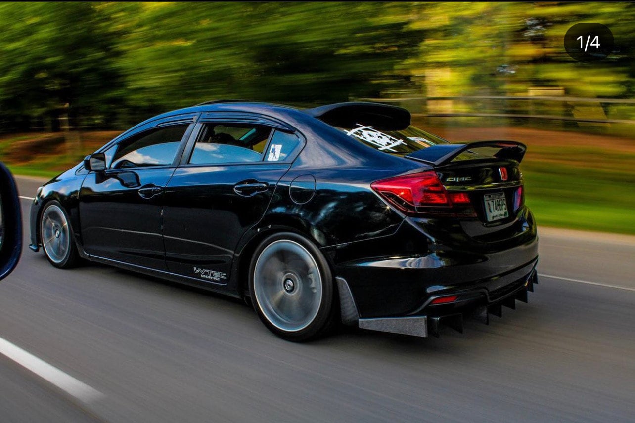 Honda Civic Si Sedan Modified