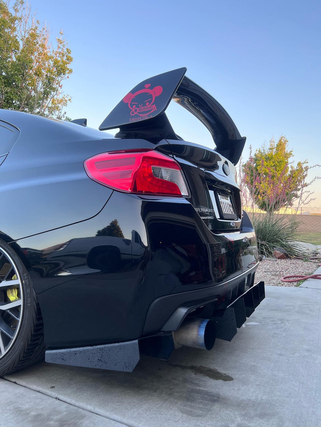 2015-2021 Subaru WRX/STI 3pc Rear Diffuser - Etsy
