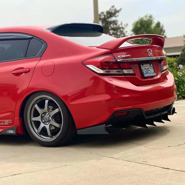 Honda Civic Rear Diffuser - Etsy