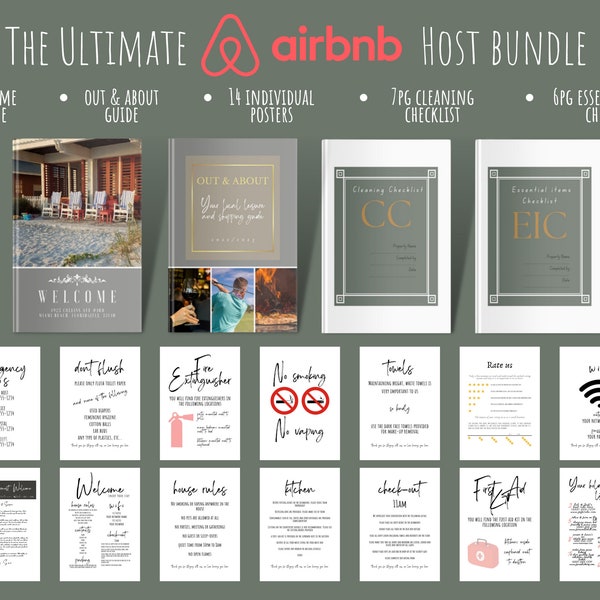 Airbnb Host Bundle - Etsy