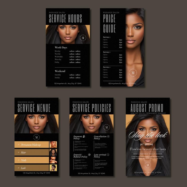 Esthetician Marketing Bundle, Promotion Flyers, Medspa Bundle, - Etsy