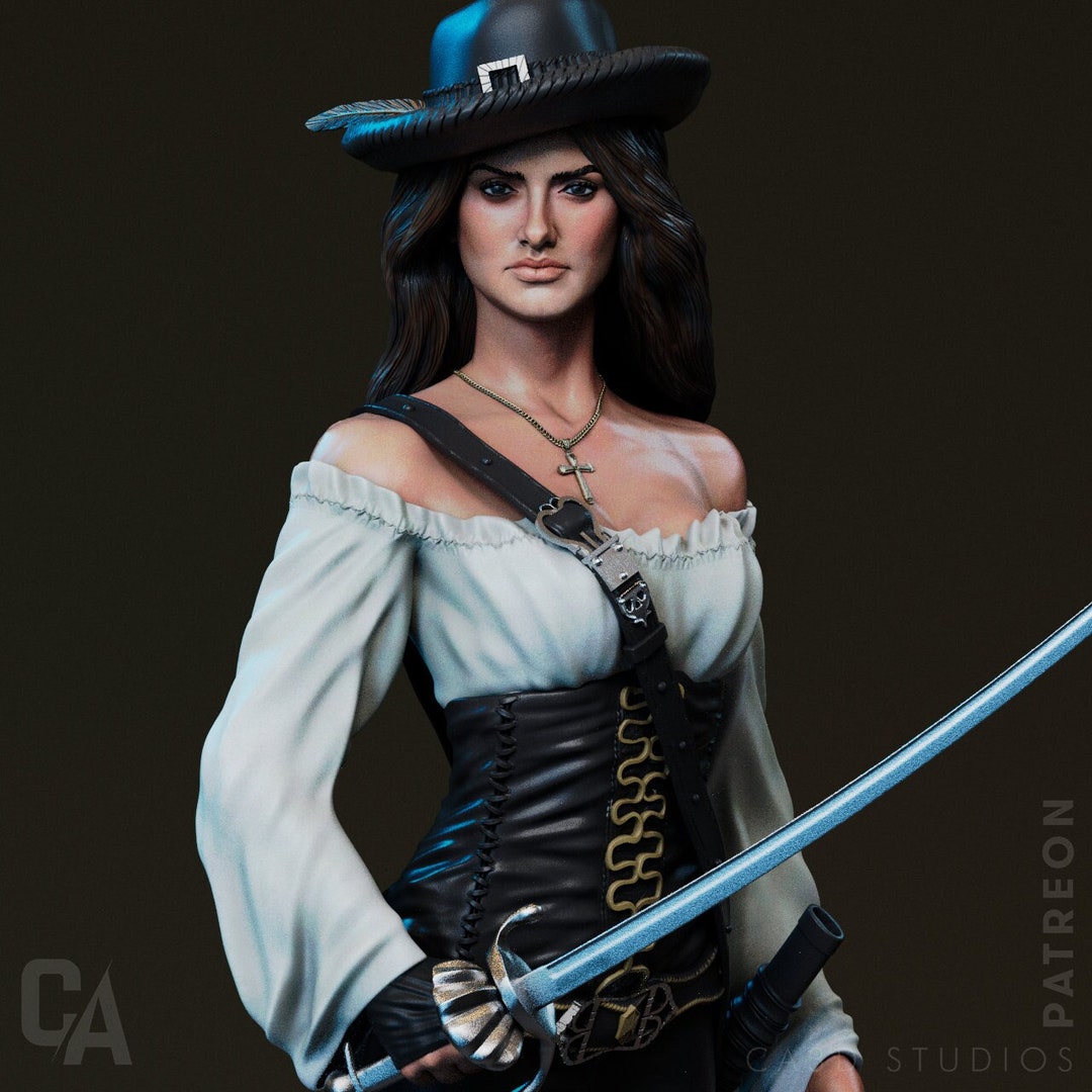Angelica Teach Pirates of the Caribbean Collectible Resin - Etsy