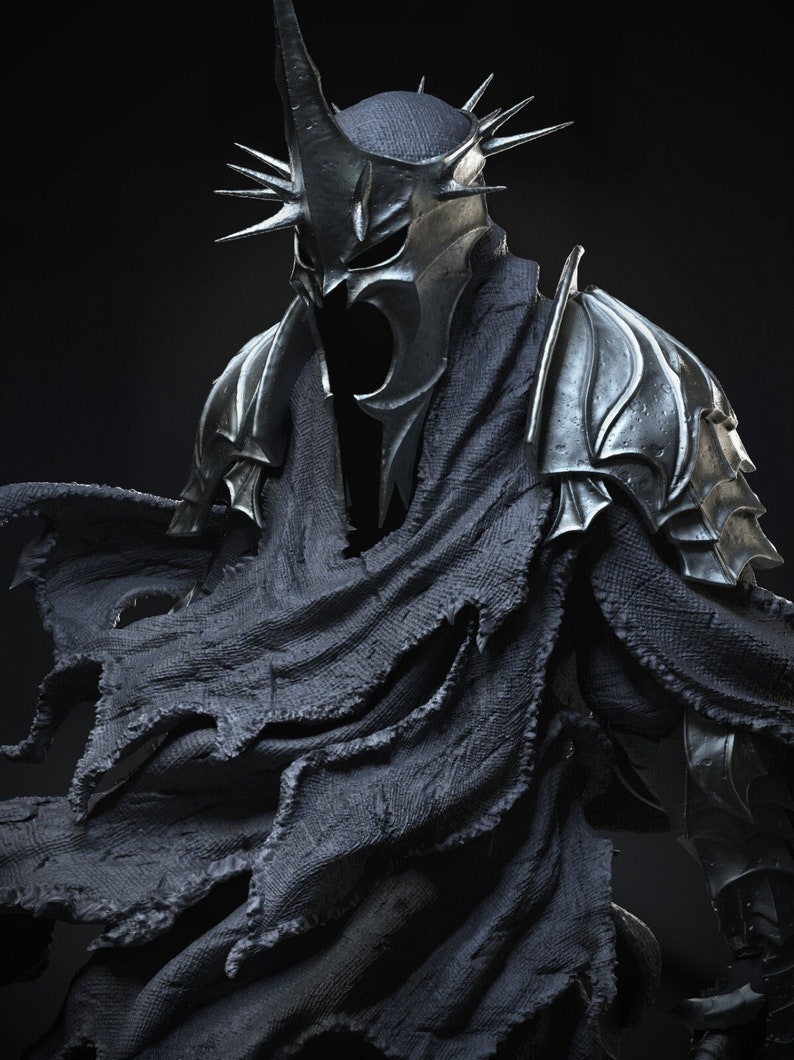 Witch King of Angmar LOTR Collectible Resin Miniature With Base Fan Art ...