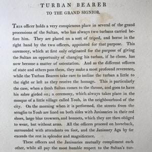 Turban Bearer to the GRAND SIGNOR ottoman Costume Original - Etsy