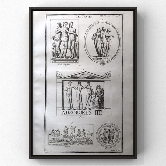 From 1719 Mythological ANTIQUE Print of BACCHUS Etchings & Engravings ...