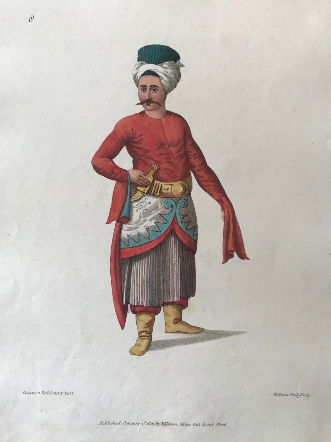 A DOMESTIC Belonging to the GRAND VIZIER (ottoman - Costume) Original ...