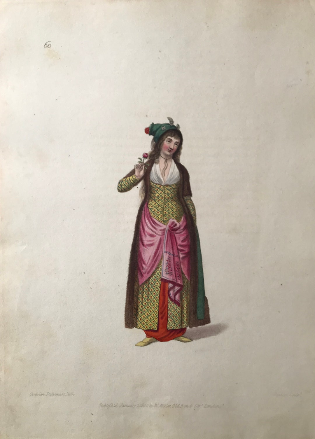 A SULTANA, OR KADDIN (ottoman - Costume) Original - Etsy