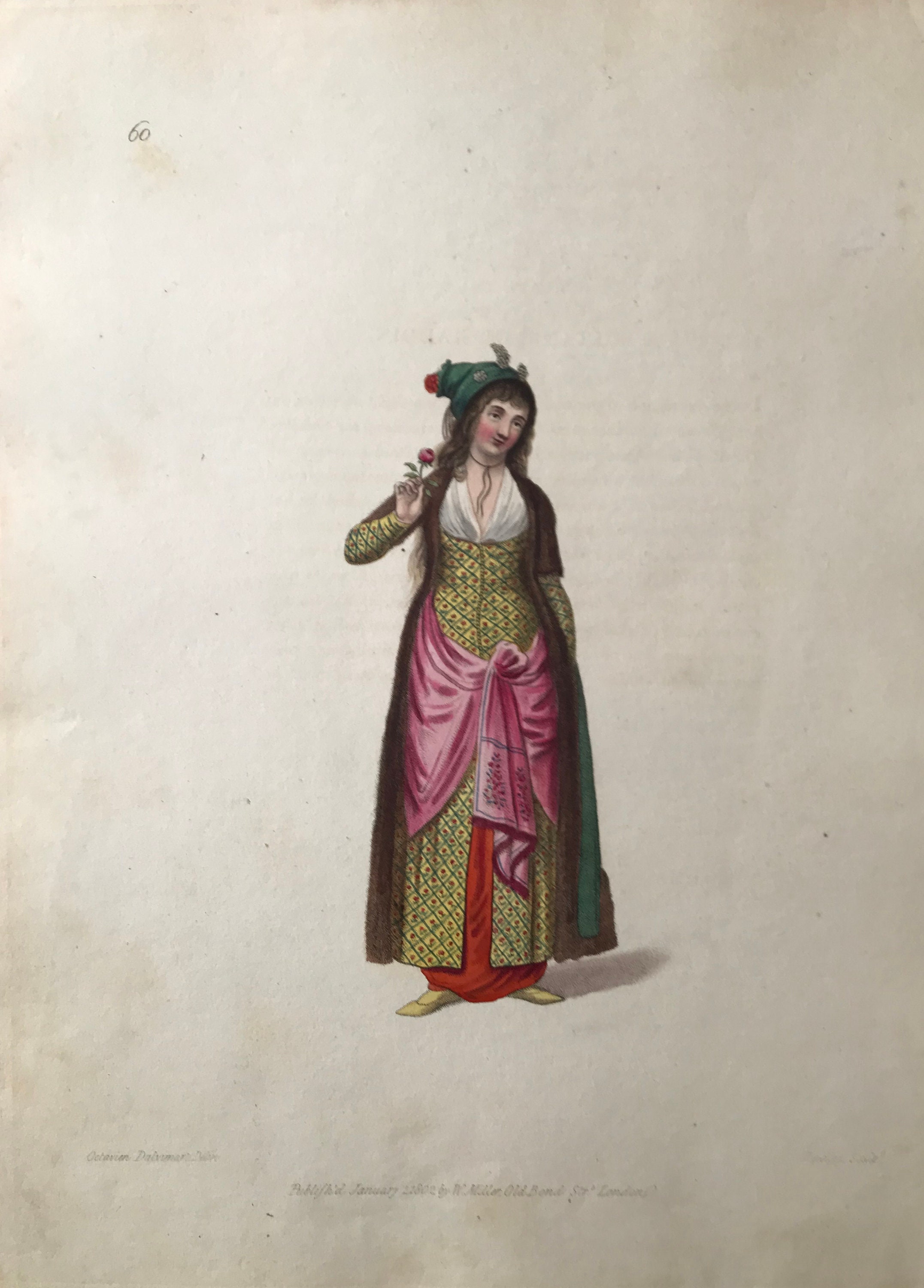 A SULTANA, OR KADDIN (ottoman - Costume) Original - Etsy