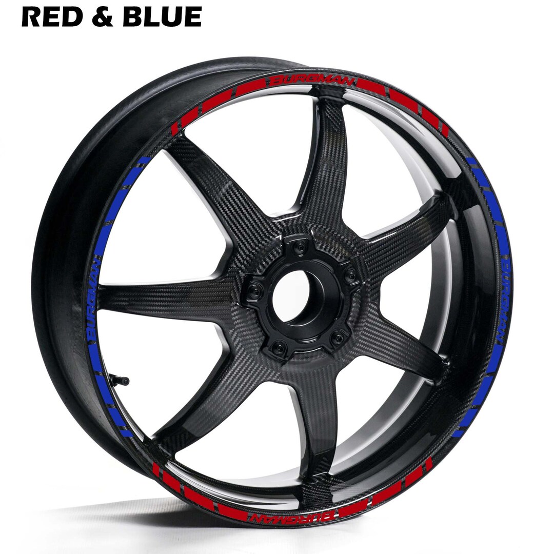 Suzuki Burgman Wheels Rim Decal Sticker Kit - Etsy