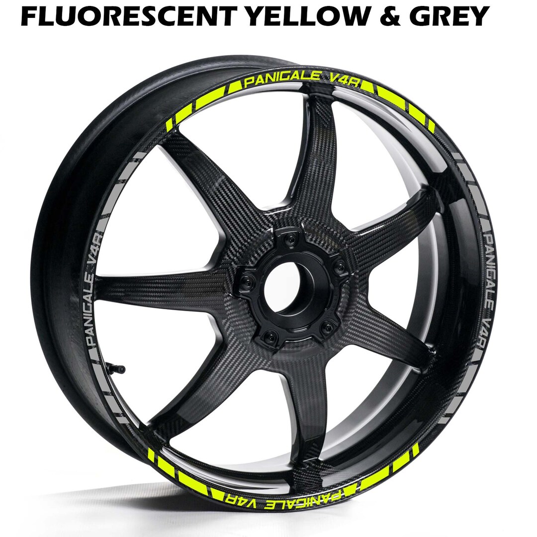 Ducati Panigale V4R Wheels Rim Decal Sticker Kit - Etsy