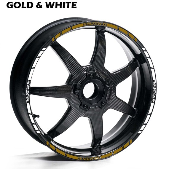 Triumph Thruxton RS Motorcycle Wheels Rim Decal Sticker Kit - Etsy