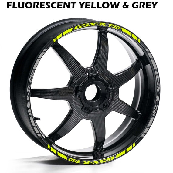 Suzuki GSX-R 750 Wheels Rim Decal Sticker Kit - Etsy