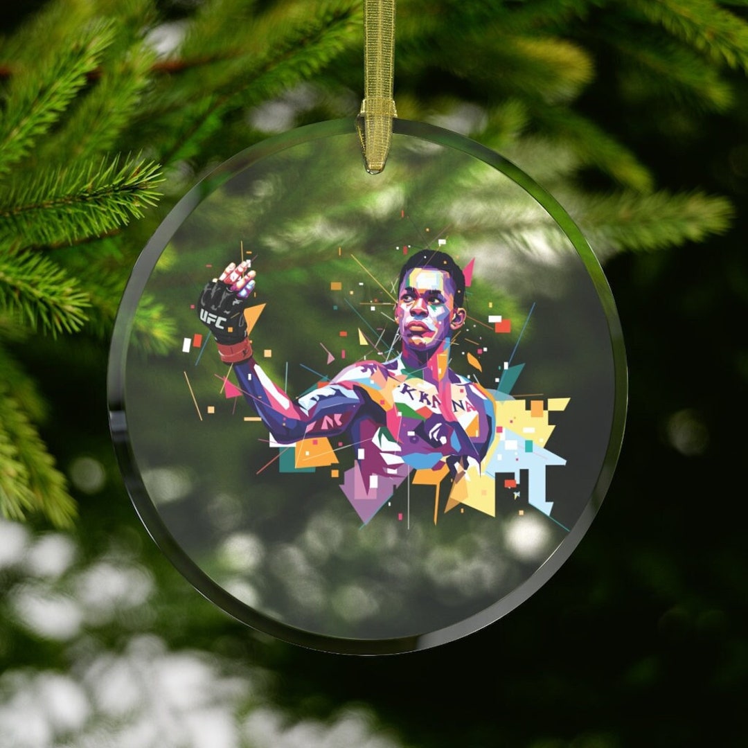 MMA Ornament Israel Adesanya Christmas Decor UFC Christmas - Etsy