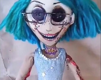 Coraline Doll Pattern Make Your Own Little Me as Seen in STUFFED ...