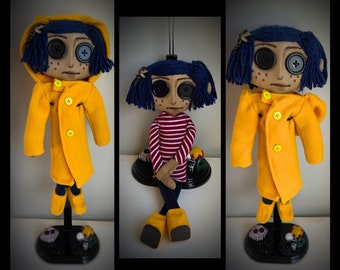 Coraline Doll Pattern Make Your Own Little Me as Seen in STUFFED ...