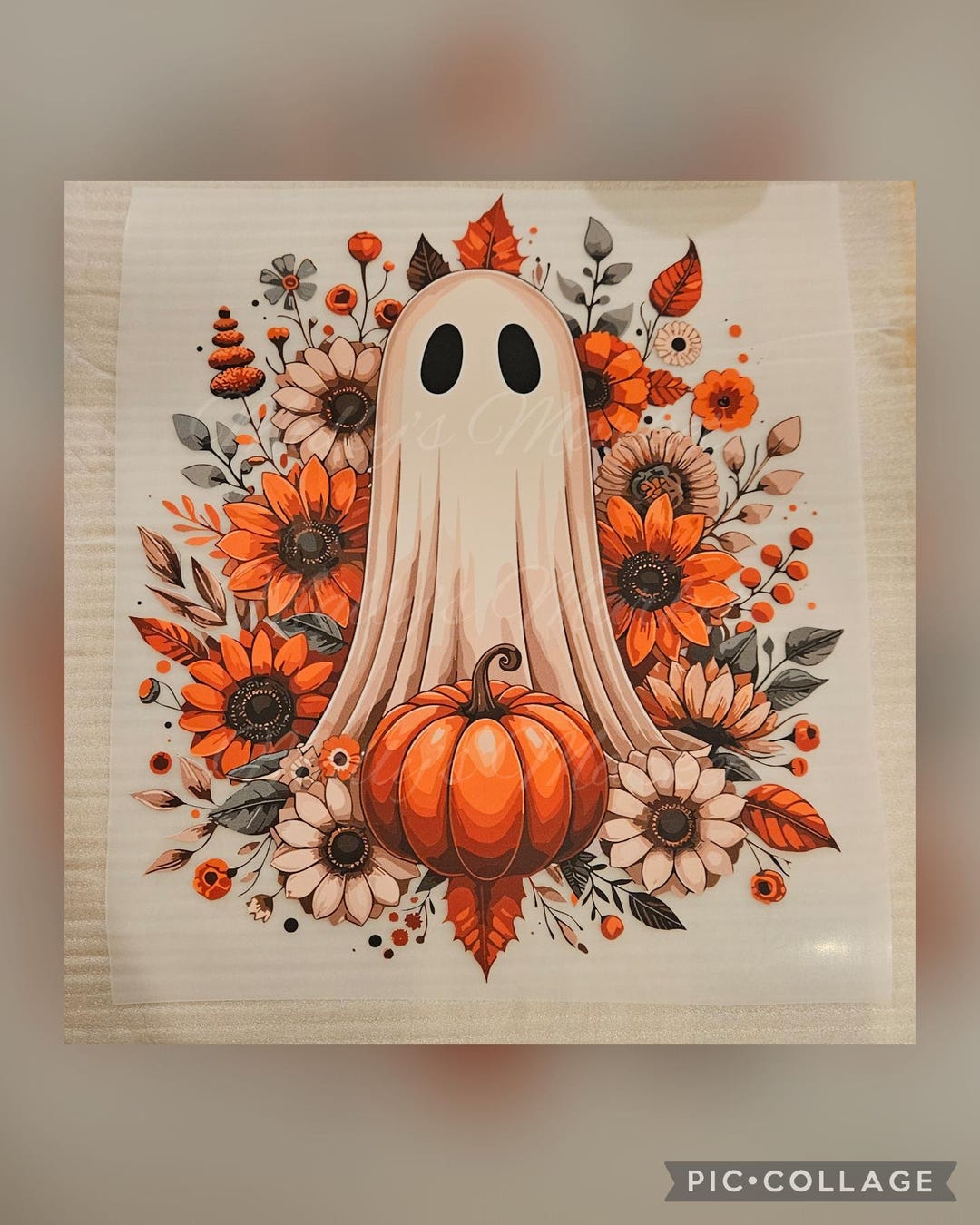 DTF Beautiful Ghost Transfer Only 9 X 11 Inches - Etsy