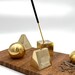 Solid Brass Triangle Incense Holder: Handmade Meditation Gift - Etsy