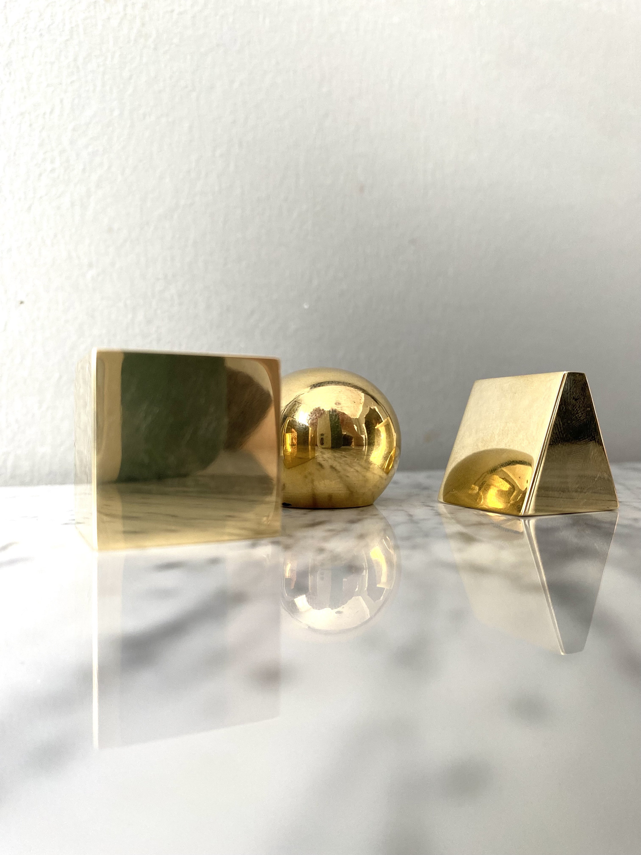 Solid Brass Triangle Incense Holder: Handmade Meditation Gift - Etsy