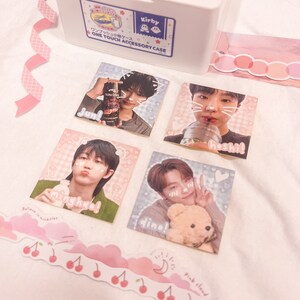 Seventeen Mail Stickers pack of 20 Cute Svt Kpop Happy Mail Square ...