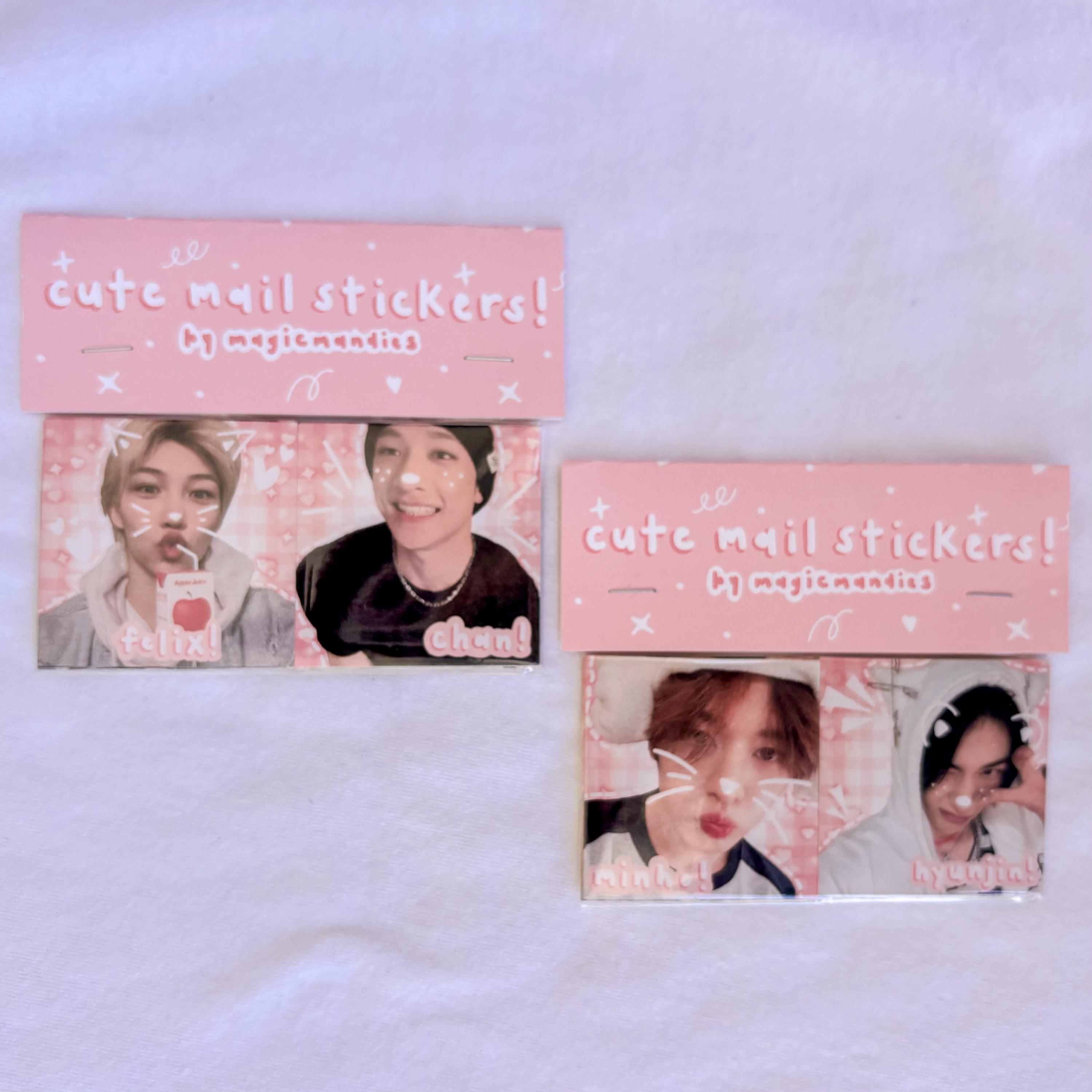Stray Kids Skz Mail Stickers! (pack of 20) | Cute Kpop Happy Mail ...