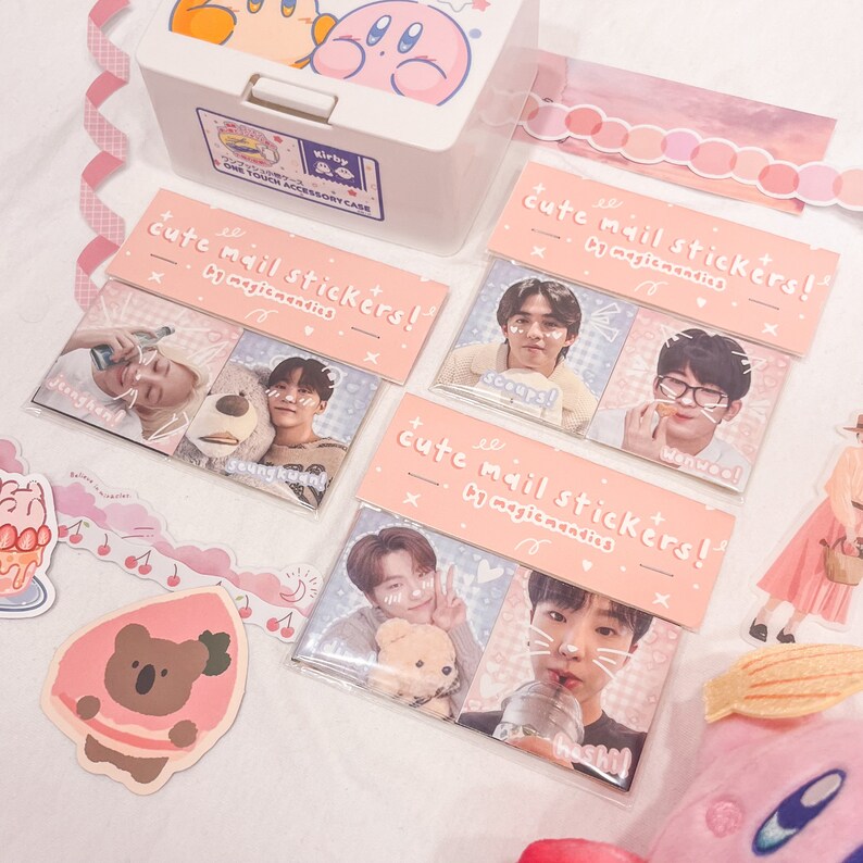 Seventeen Mail Stickers pack of 20 Cute Svt Kpop Happy - Etsy