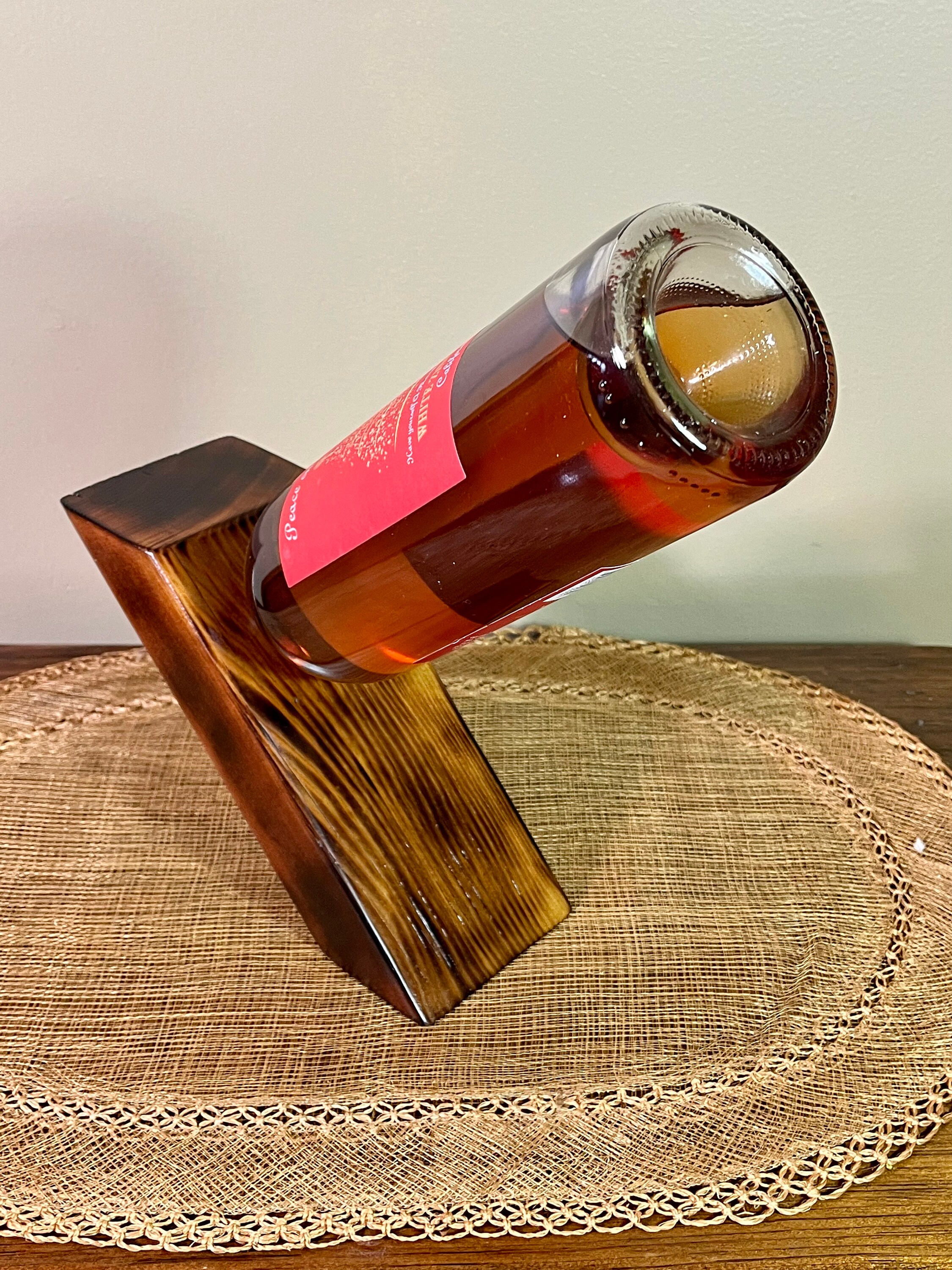 Balancing Wine Bottle - Etsy