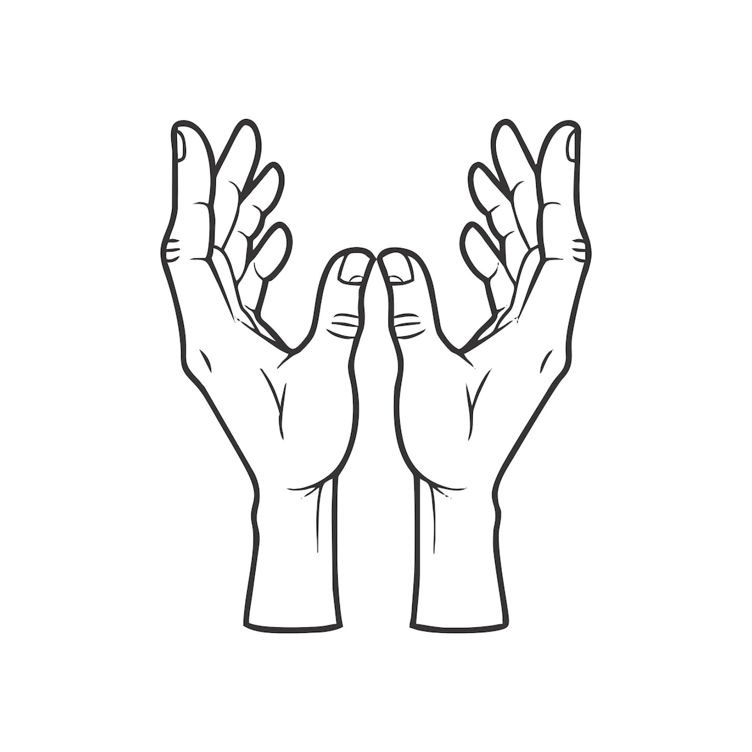 Hand Reaching Out Svg, Hand Sign Png, Helping Hand Cricut, Open Palm ...