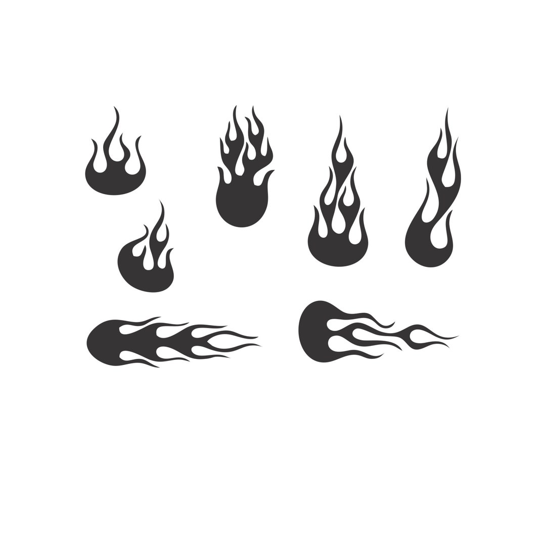 Flame Svg, Sport Svg, Racing Svg, Car Decal Svg, Digital Download, Hot ...