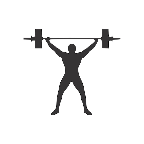 Weightlifter Svg Digital Download Sublimation Svg Png - Etsy