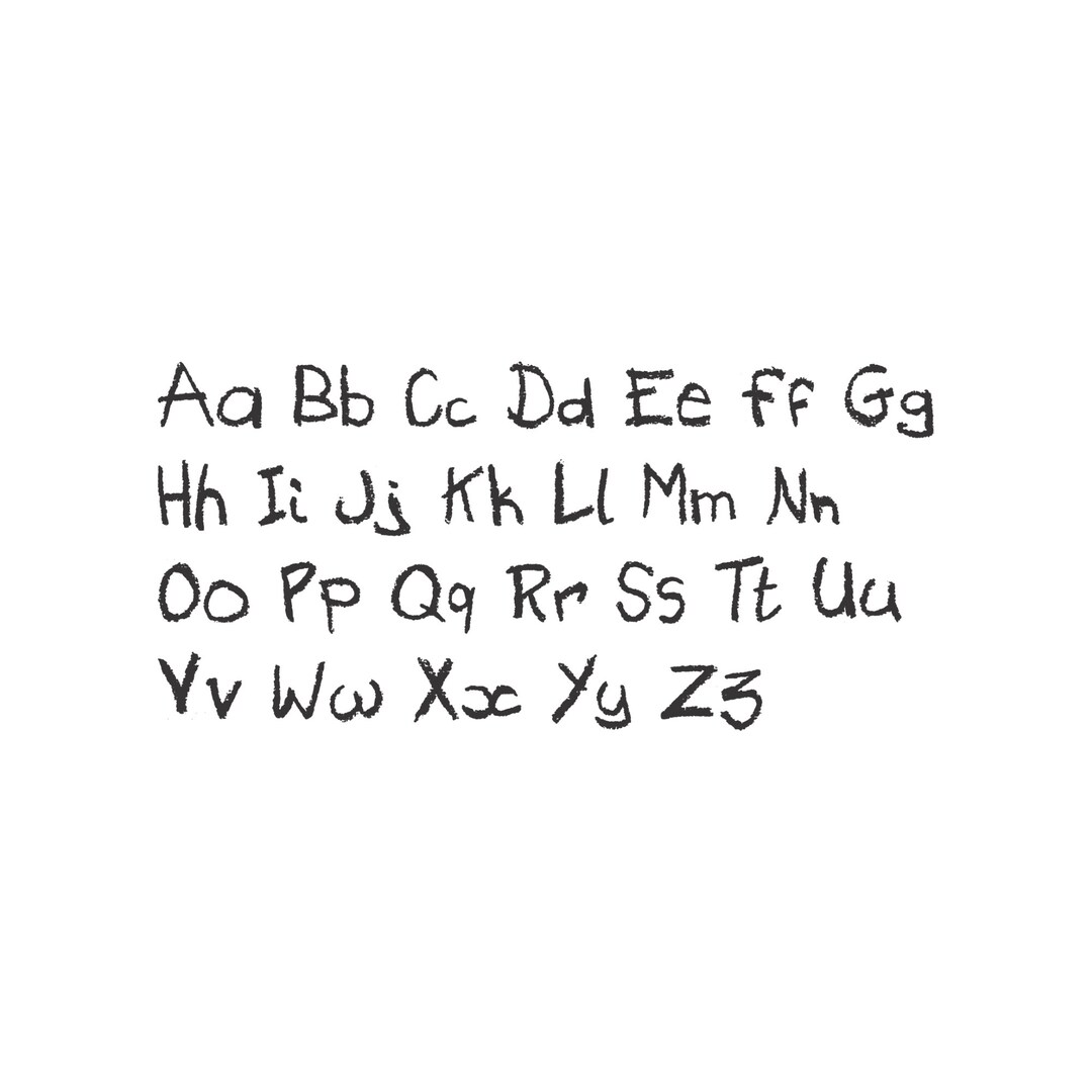 Holidays Homework Font Svg TTF School Font Poster Font Digital - Etsy