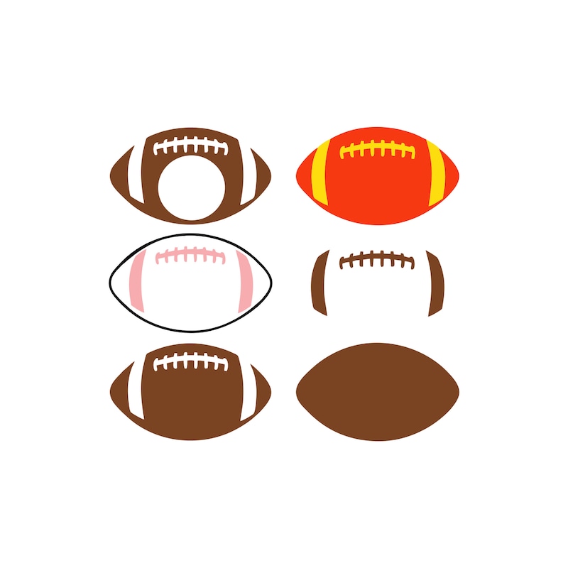 Plain Football Png - Etsy