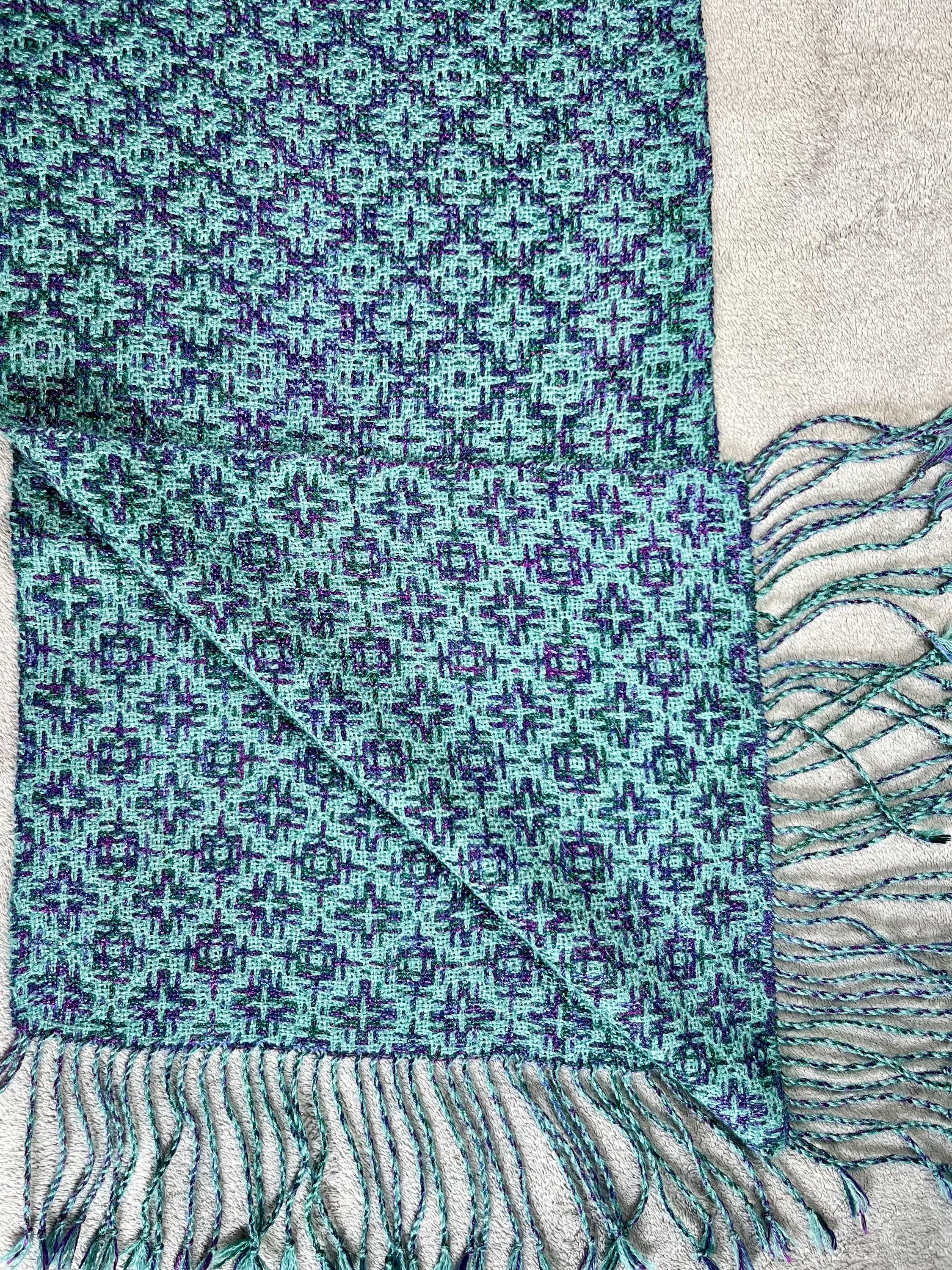 Handwoven Scarf in Alpaca Silk and Tencel - Etsy