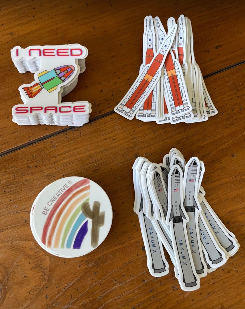 NASA Space Launch System (SLS) Sticker - Etsy