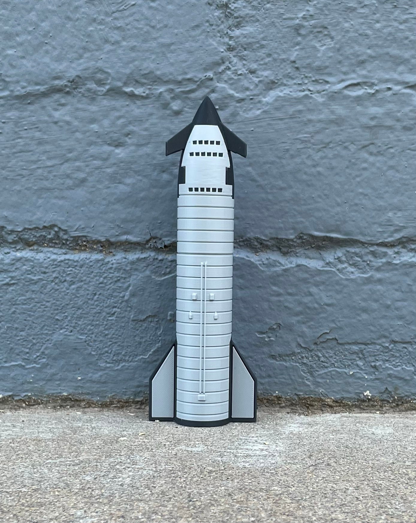 1:300 Scale Spacex Starship Block 2 Crew Variant With Interchangeable ...