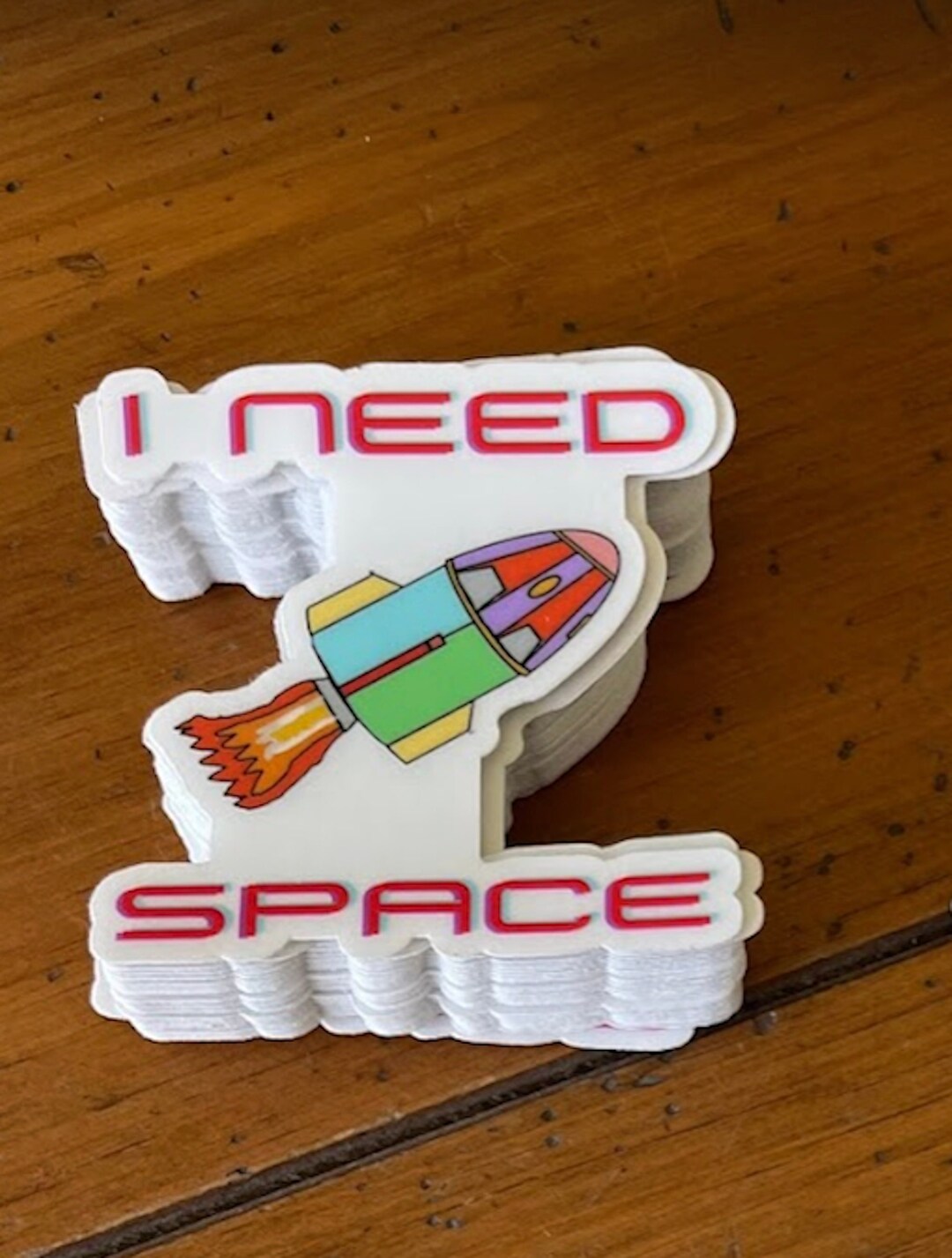 I Need Space Sticker - Etsy