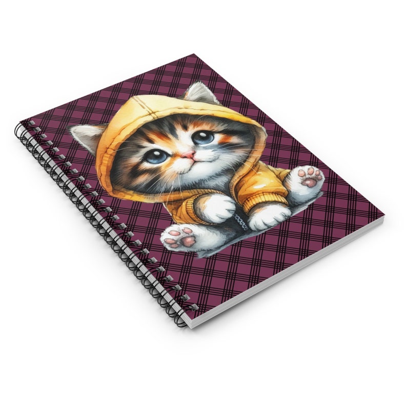 Cute Cat Notebook Ruled Line Cat Journal Cat Notebook Journal Cat