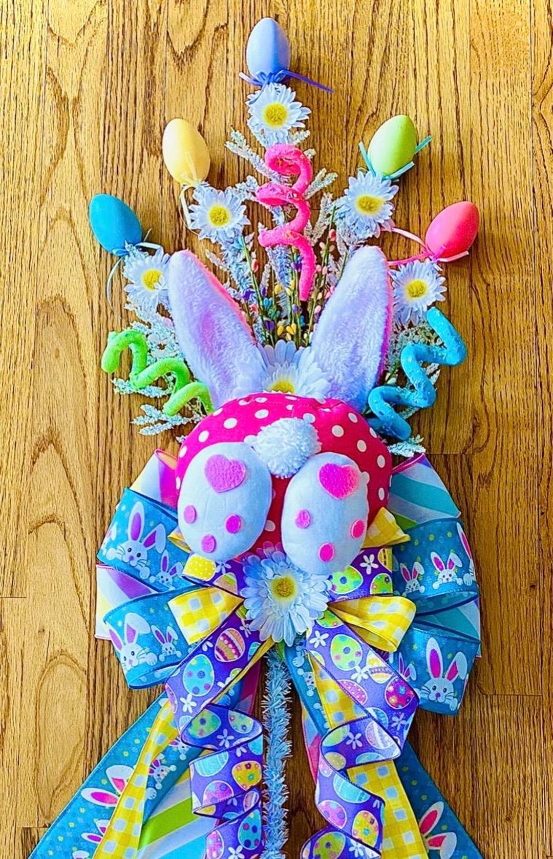 Bunny Butt Tree Topper Easter Bunny Tree Topper - Etsy