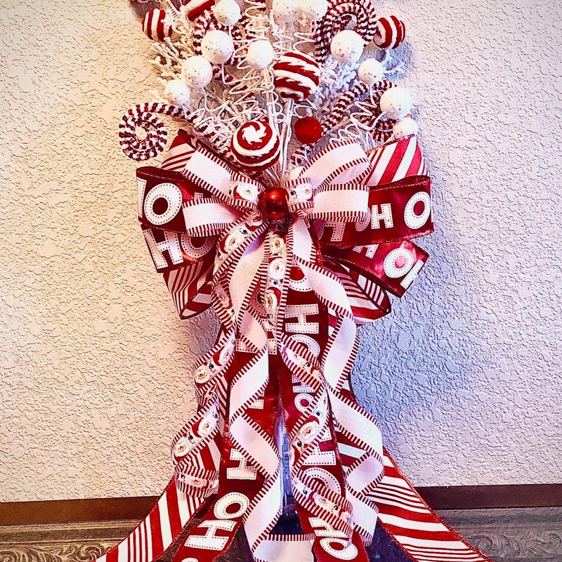 Santa Tree Topper - Etsy