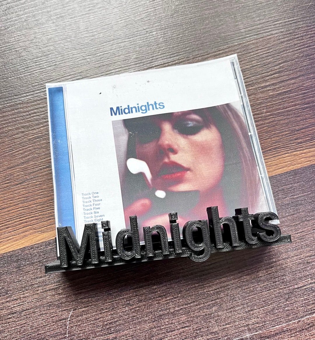 CD Wall Display for Midnights Customized CD Wall Mount - Etsy